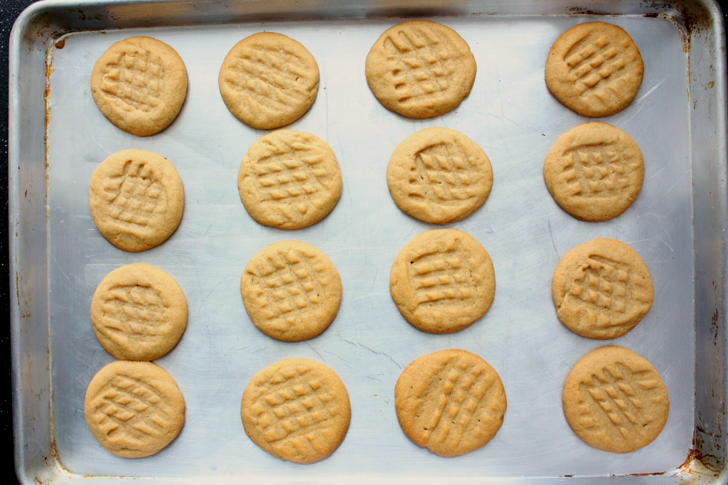 Peanut Butter Shortbread Cookies - Monday Sunday Kitchen